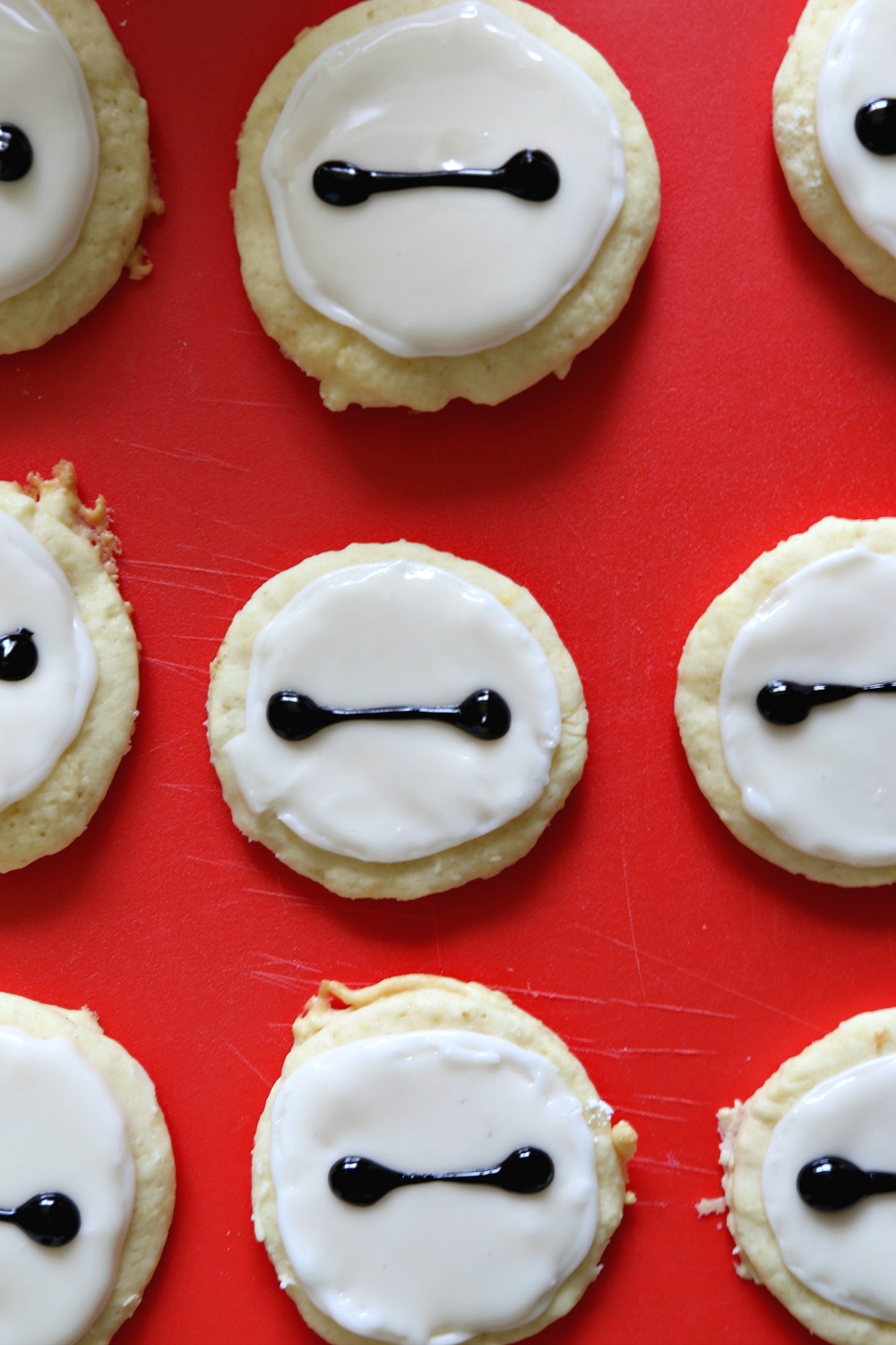 Baymax Sugar Cookies - Wallflour Girl
