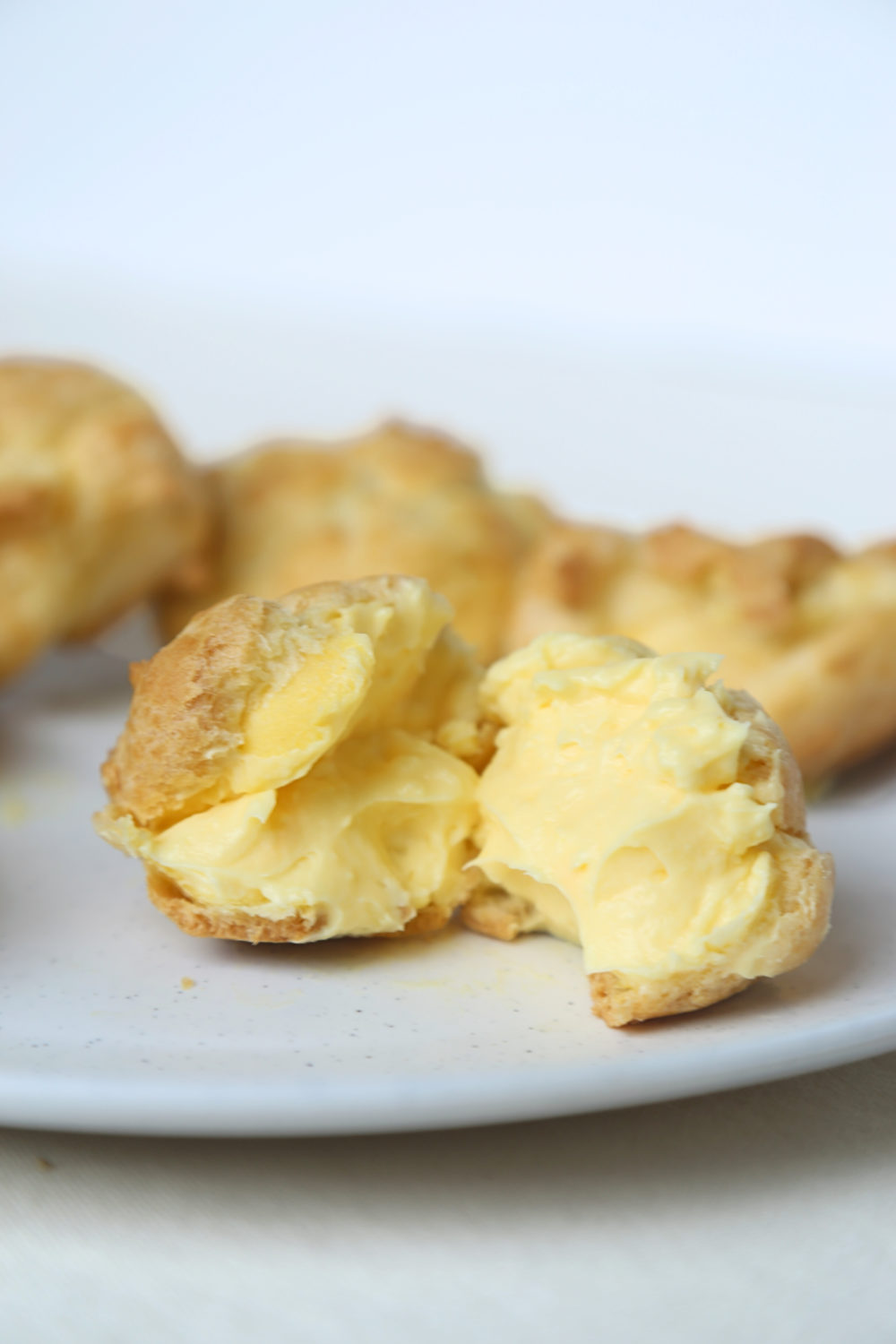 Easy Cream Puffs - Wallflour Girl