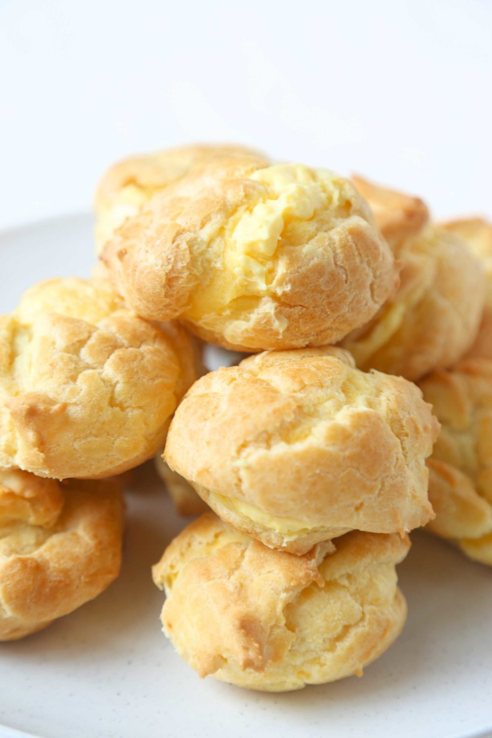 Easy Cream Puffs - Wallflour Girl